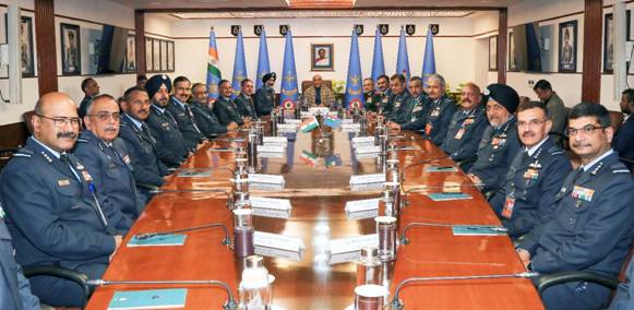 Force | Defence Minister Lauds the IAF at Air Force Commanders’ Conclave